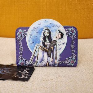 Loungefly | Bags | Loungefly Corpse Bride Moon Lenticular Butterfly Zip ...